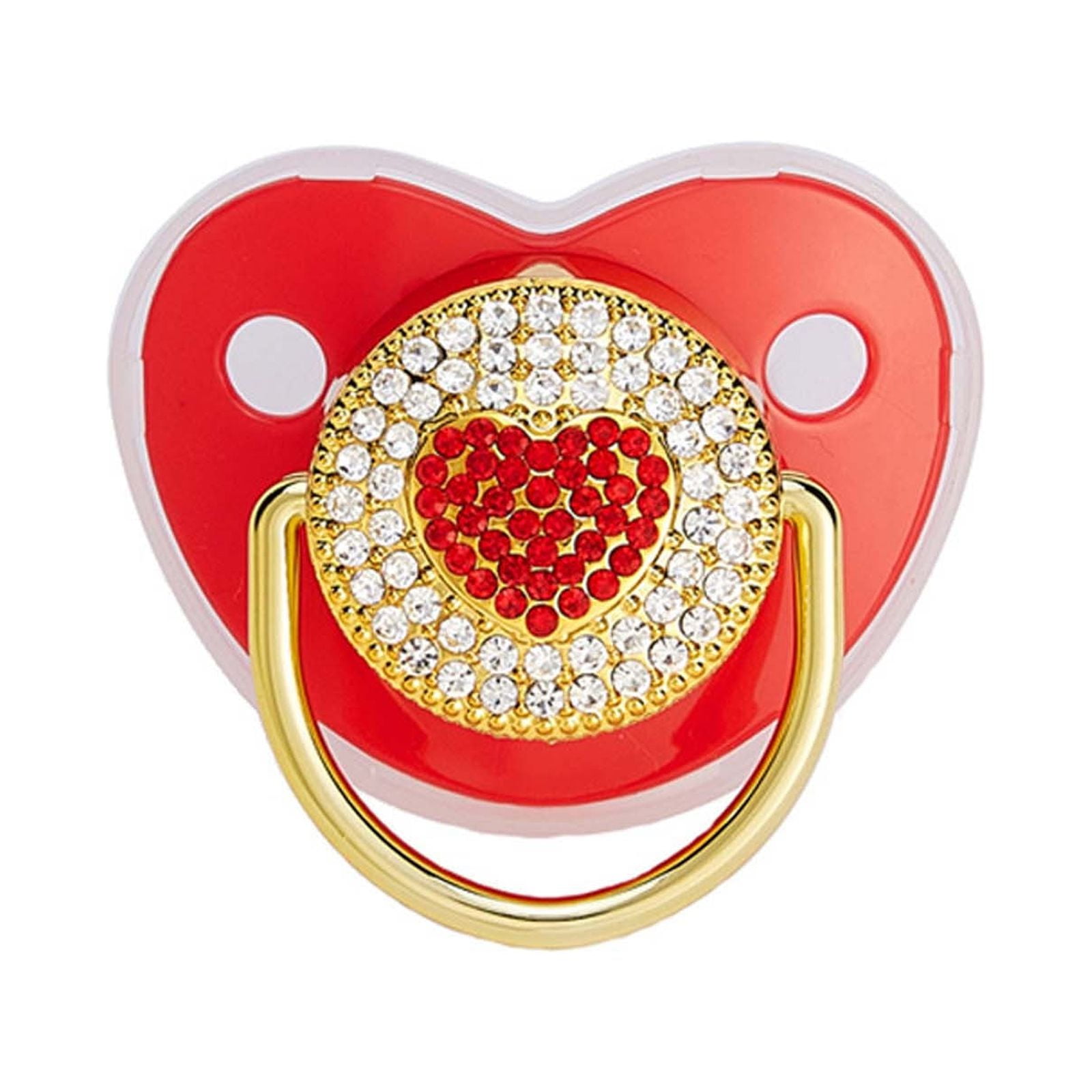 Baby Pacifier Stylish Decoration Infant Bling Pacifier Clip Set for ...