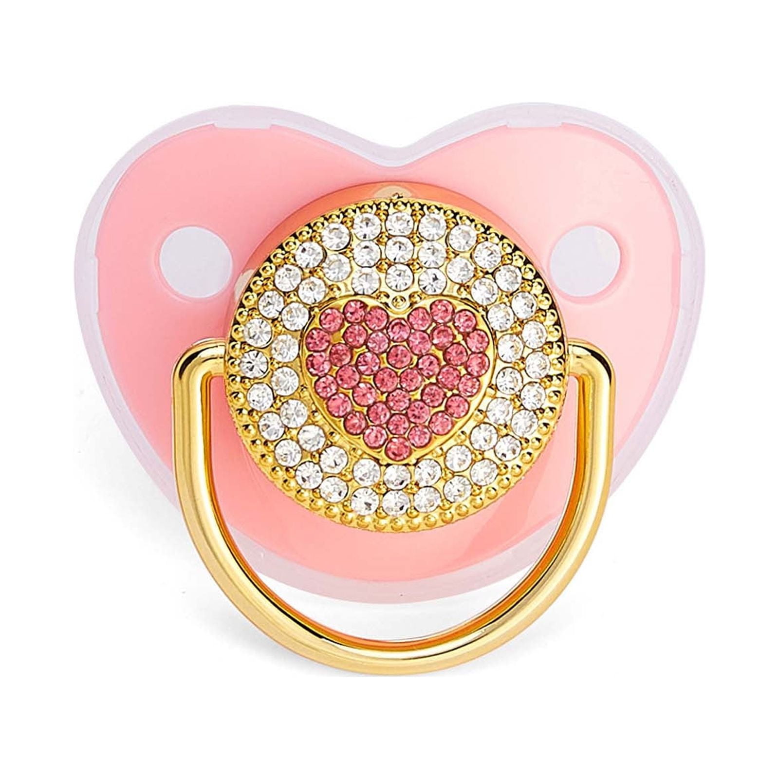 Baby Pacifier Stylish Decoration Infant Bling Pacifier Clip Set for ...