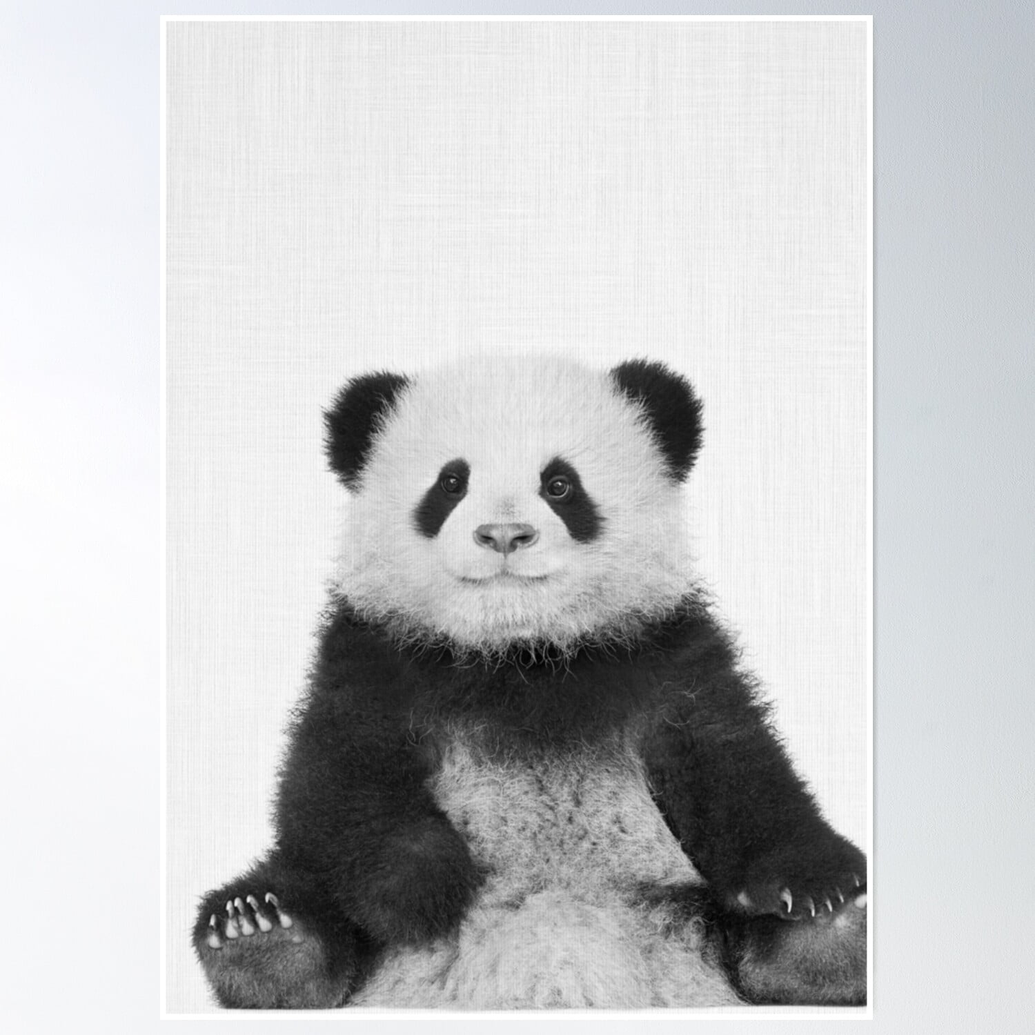 Baby Panda- Vintage Wall Arttrendy Retro Print Room Decor Wall Art ...