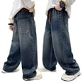 Baby Pants Boys Classic Fit Pediatric Denim Jeans Stretch Comfort Daily ...