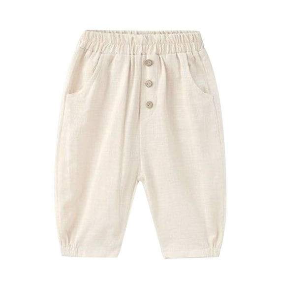 Baby Pants,Kids Toddler Baby Girls Spring Summer Solid Cool Pocket ...