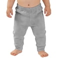 Baby Pants Soft Comfortable Elastic Waist Pull On Cuffed Ankle Leggings ...