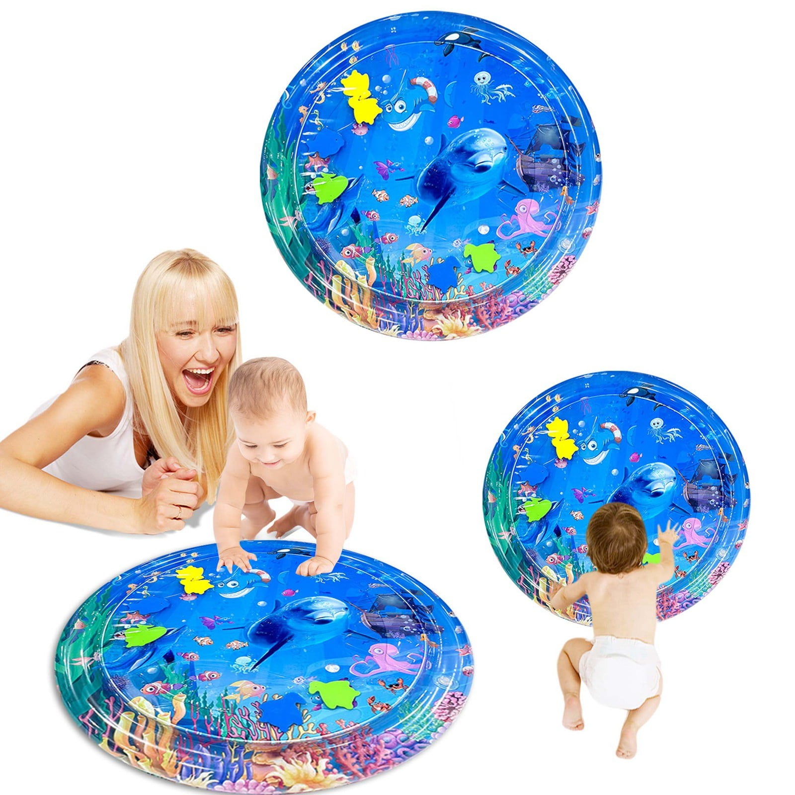 Baby Pat Pad Children's Crawling Training Pat Music Inflatable Seat ...