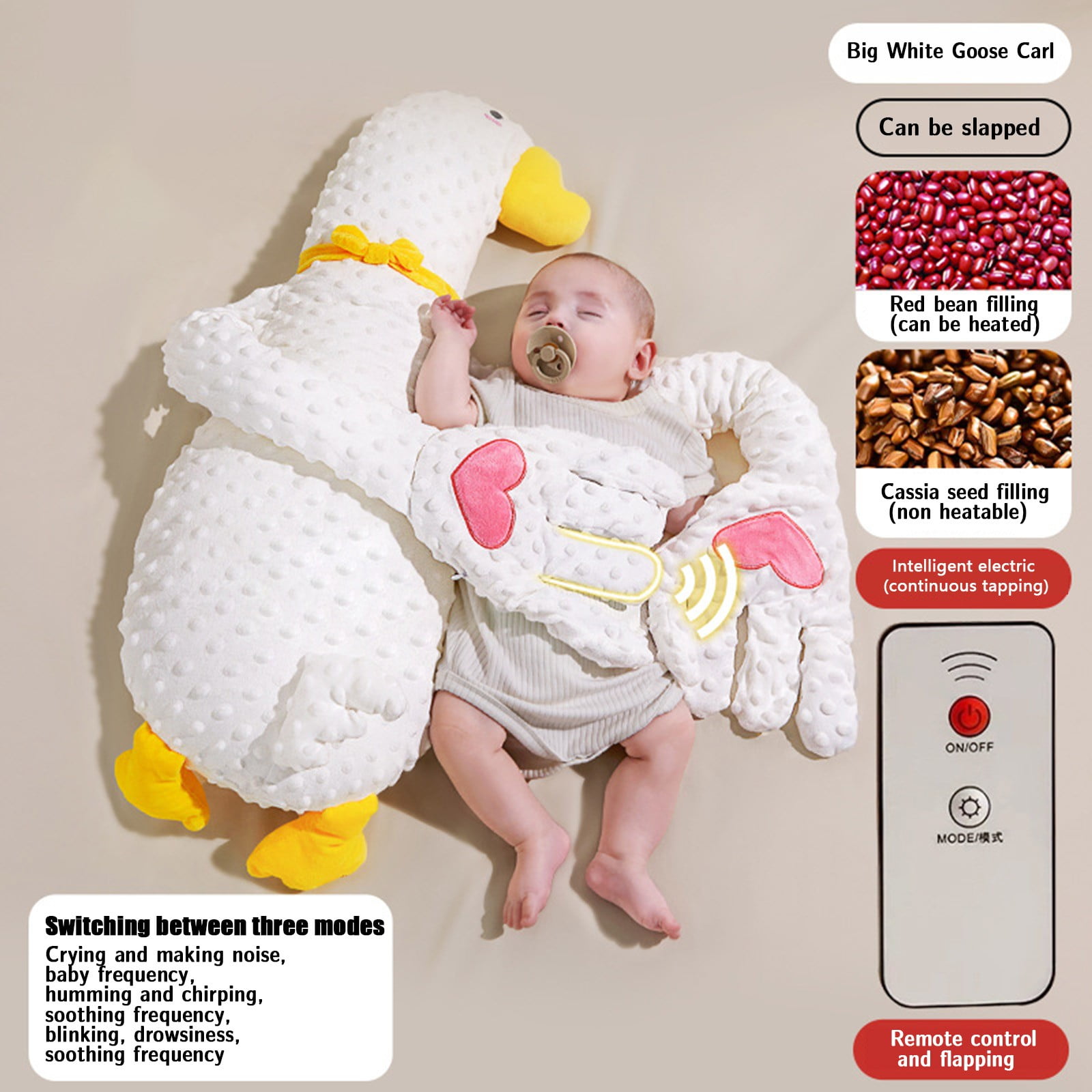 Baby Patter for Sleep, Baby Patting Sleeping Toy, Baby Startle ...