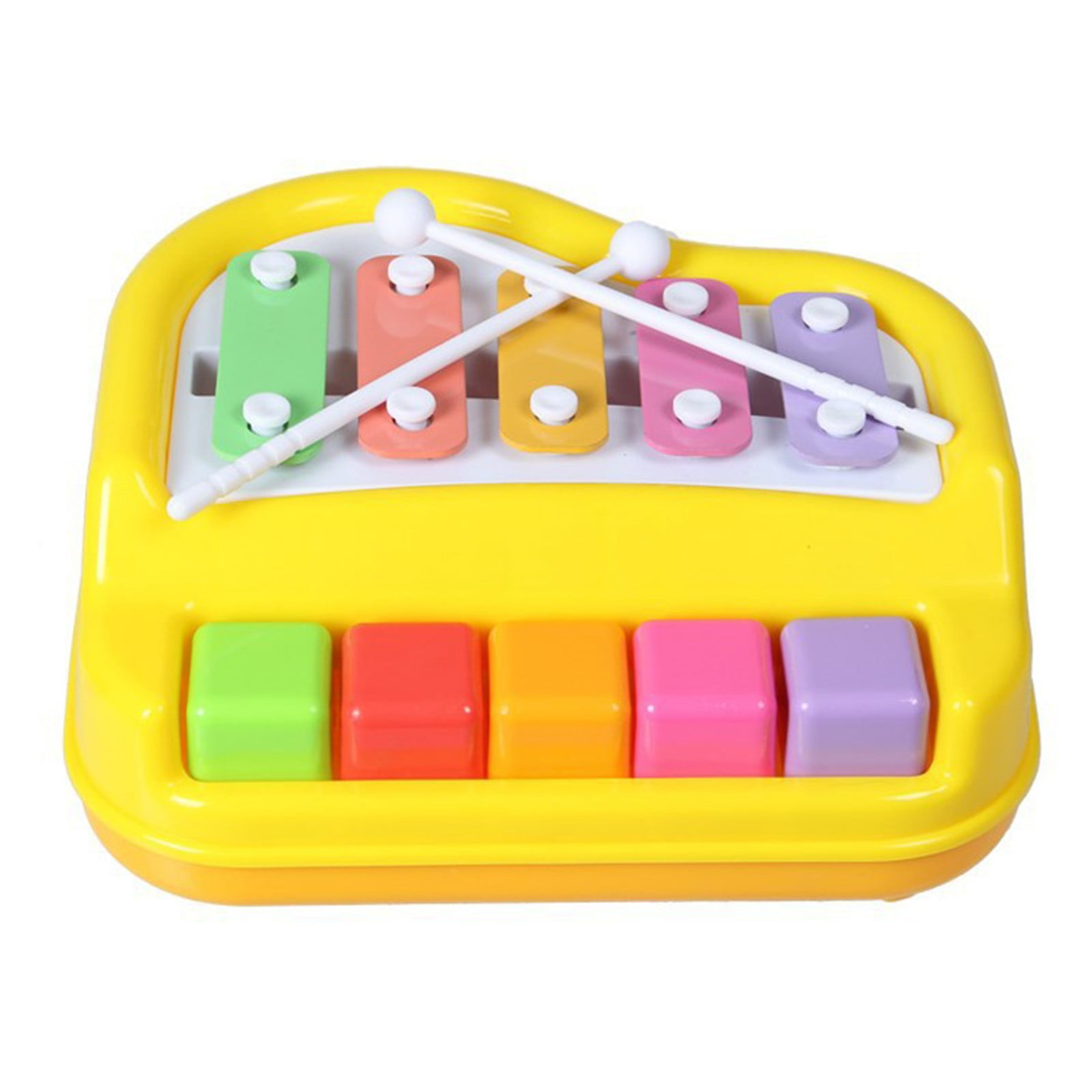Baby Percussion Toy Set, Xylophone Piano Tambourine Combo, Fine Motor ...