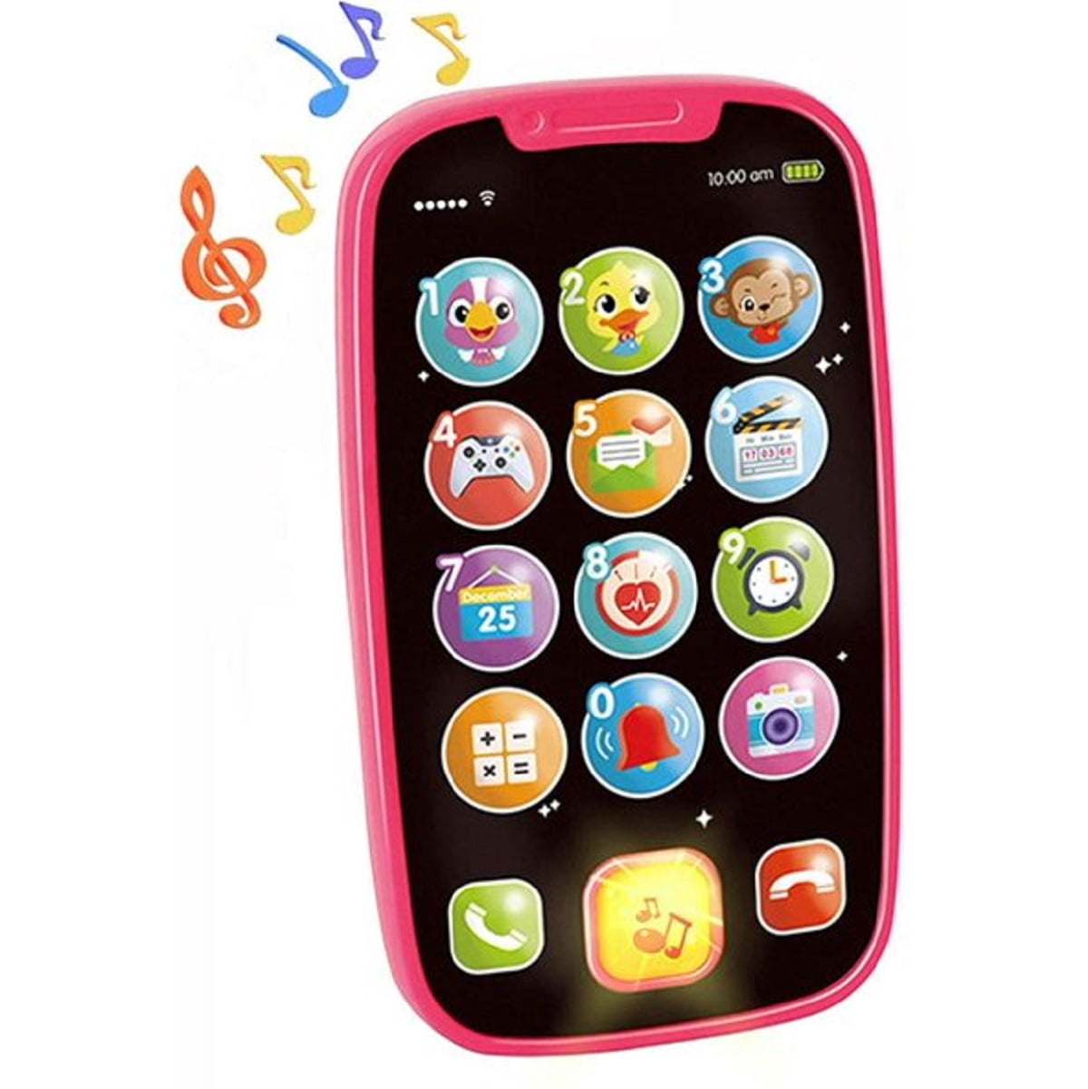 Baby Phone Toys for 1 Year Old Boy Girl, My First Learning Play Phone ...