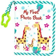 Sassy Look Book Baby Photo Album with High Contrast Patterns Holds 6 ...
