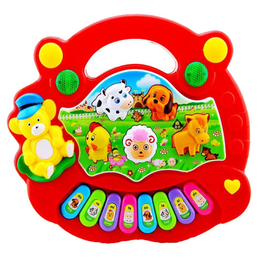 Baby Piano Toys ,6 9 12 Months Light Up Baby Musical Toys, Early ...