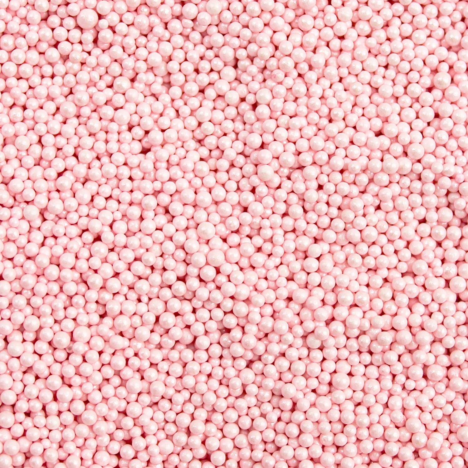 Baby Pink Pearl Mini Sprinkle Beads (1/2 Cup) Candy Decor for Baking ...