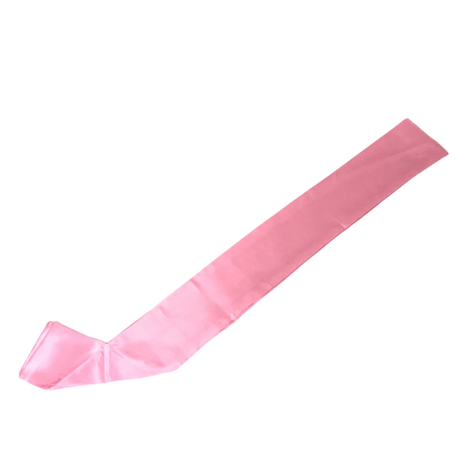 Baby Pink Satin Sash 33" x 4" (Each) - Walmart.com