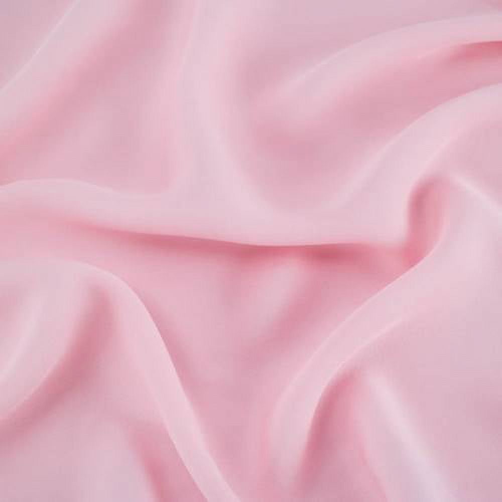 Baby Pink Silk Georgette, Fabric By the Yard - Walmart.com
