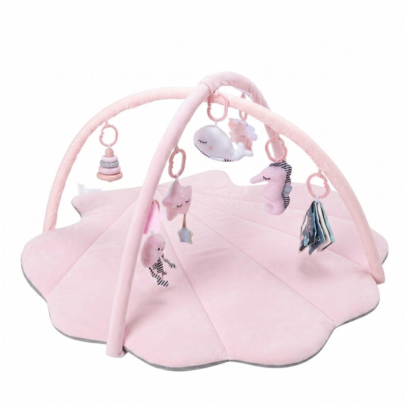 suihuooo Baby Play Gym Mat with 6 Detachable Toys for Infant 0-18 ...