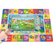 Kids Rug Play Mat, Playtime Collection ABC, Shape, Season, Month, Week ...