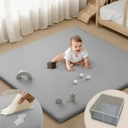 "JoyStone Thick Floor Baby Play Mat, 78"" X 70"" Large, Foldable Foam ...