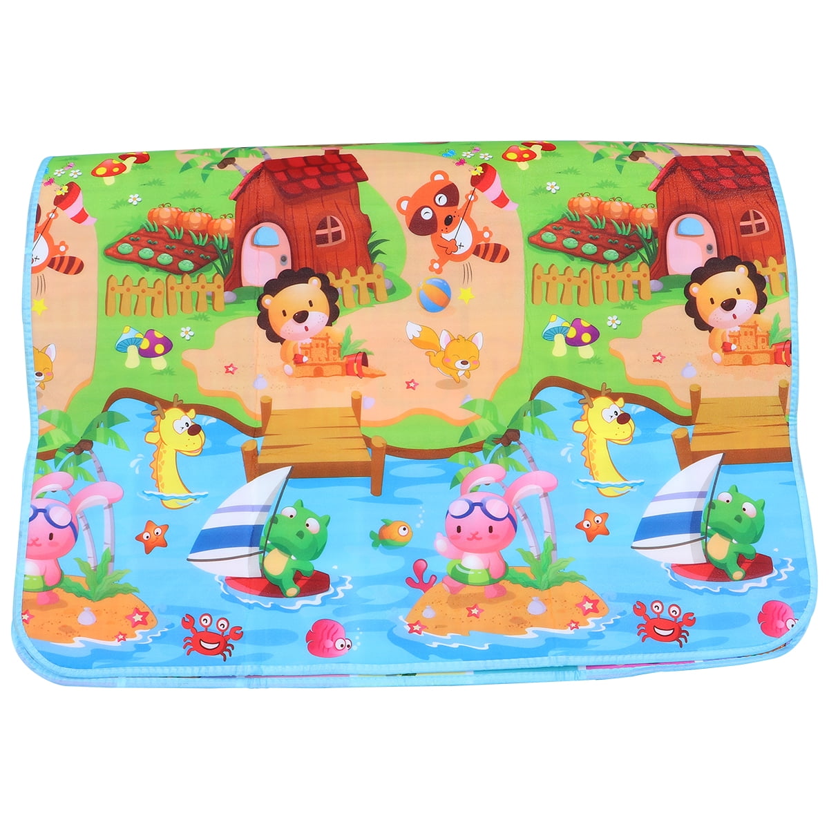 Baby Play Mat, Portable Extra Large Thick Foam Crawling Mat for Infants ...