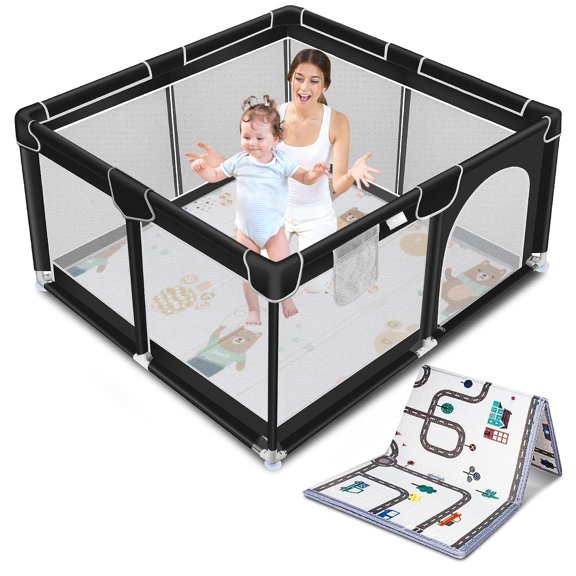 Regalo My Play Aqua Portable Play Yard - Indoor & Outdoor, Unisex, 6 ...