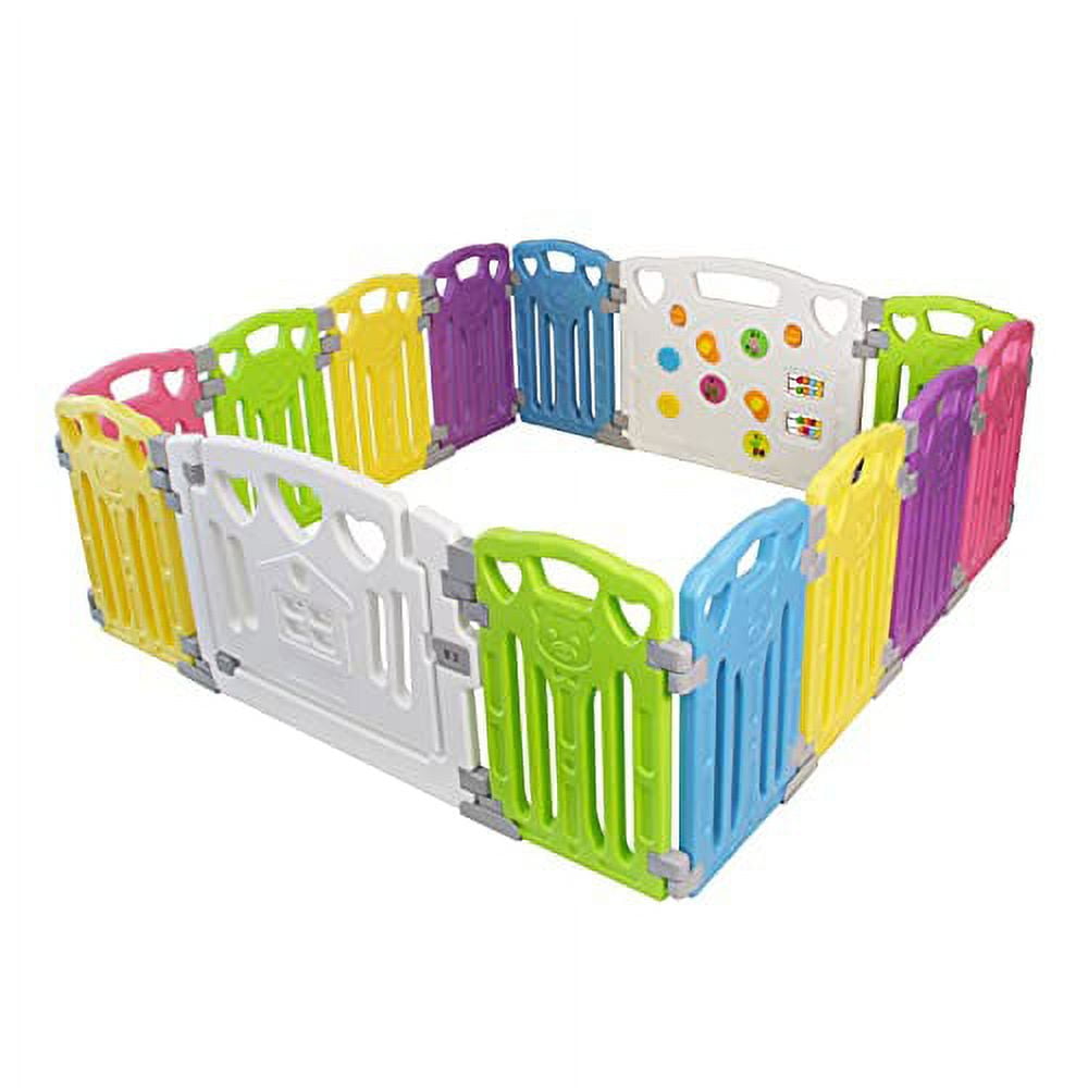 Baby Playpen Kids Activity Centre Safety Play Yard Home Indoor Outdoor ...