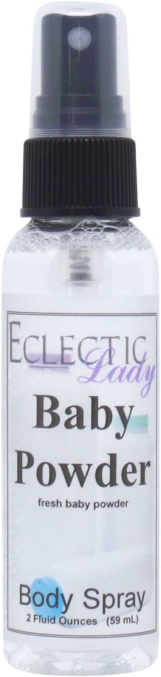 Baby Powder Body Spray, Eclectic Lady, Hydrating Mist, Unisex, 2 oz ...