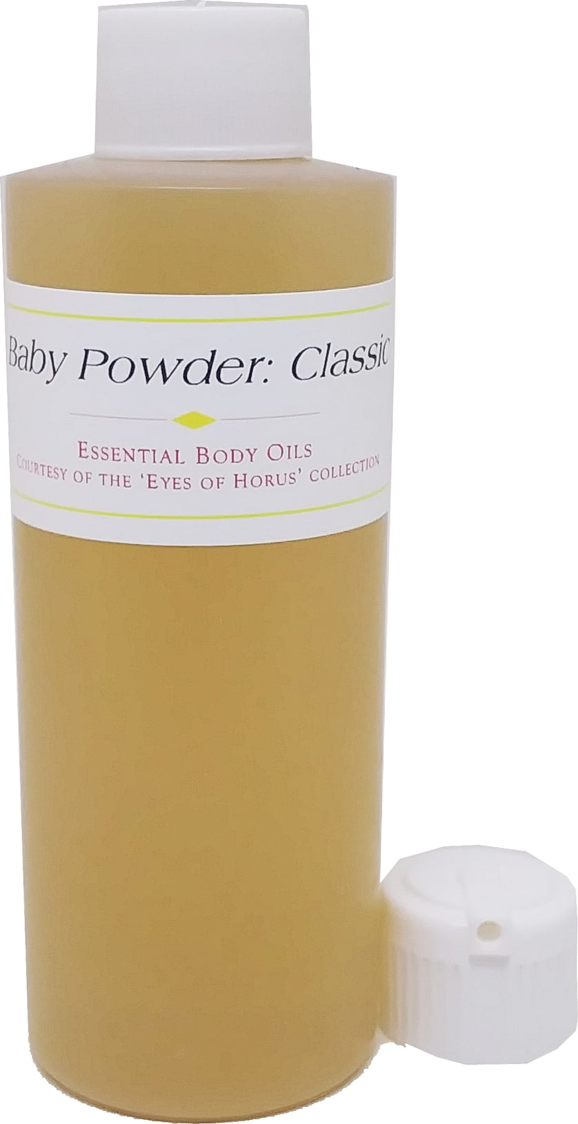 Baby Powder: Classic Scented Body Oil Fragrance [Flip Cap - Light Gold ...