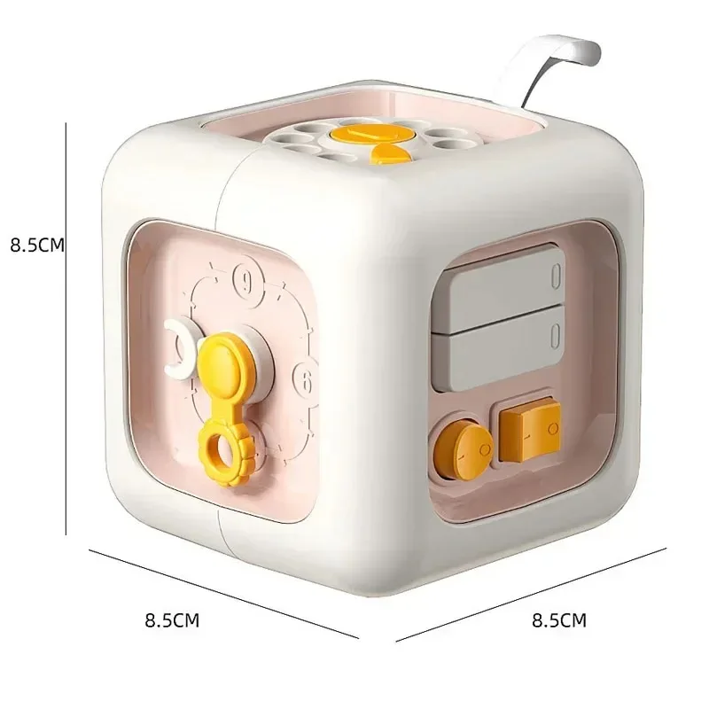 Baby Practice Skills Drawer Cube 6 in 1 Montessori Educational Toys ...