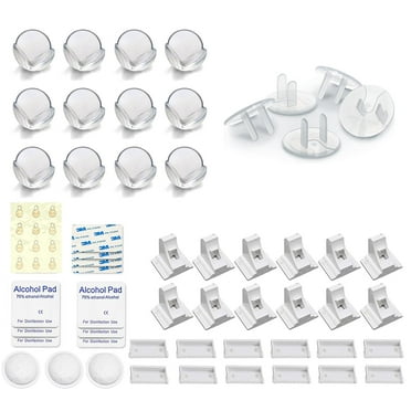 Casewin 12-Piece Safety Corner Cushion, Black, Child Proofing Corner ...