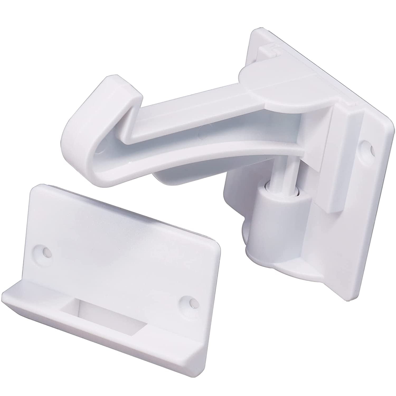 Baby Proofing Cabinet Locks (2 Pack) - Child Safety Latches for ...