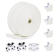 Springcorner Safety Bumper Strip: 20Ft Clear Edge Guards for Baby ...