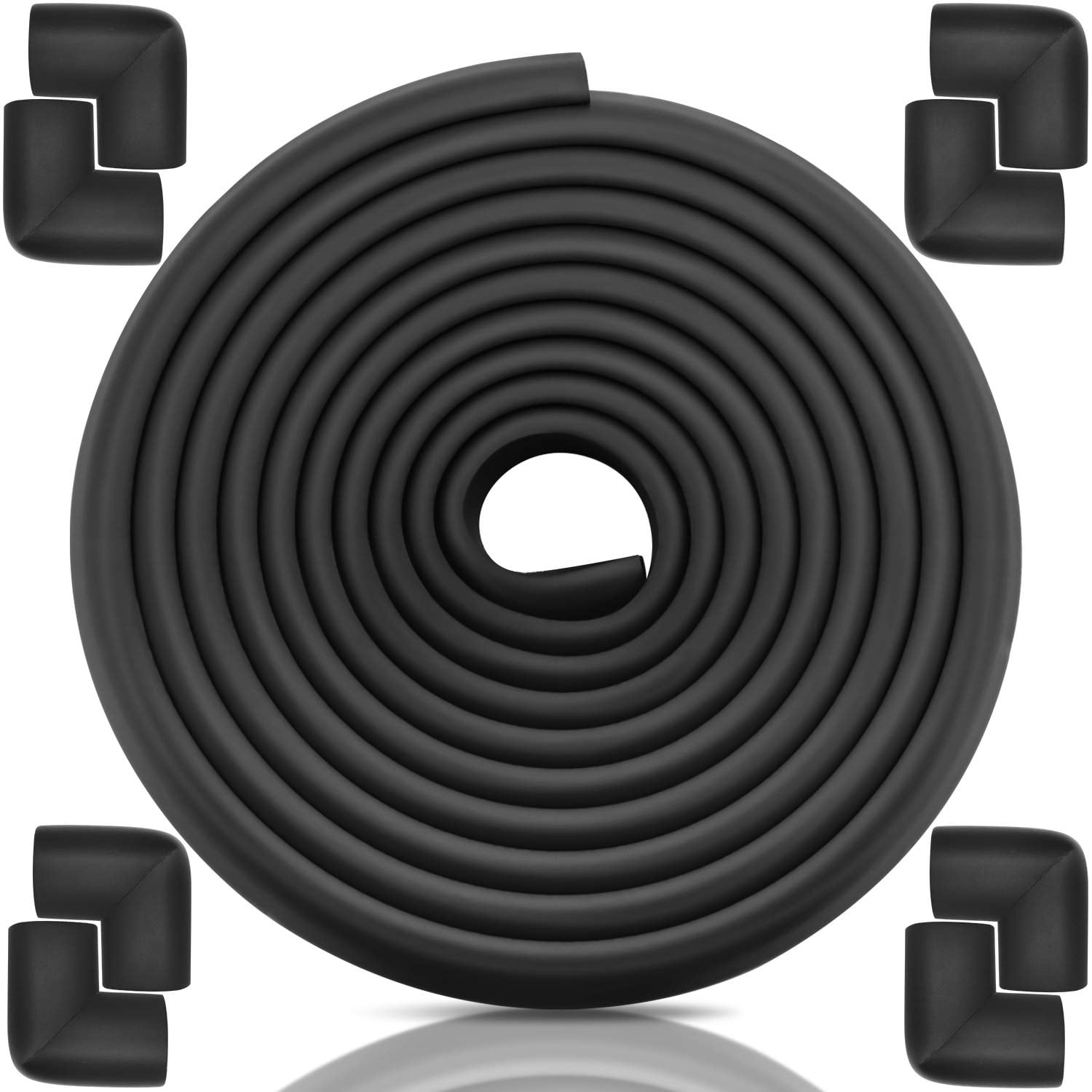 Baby Proofing Edge Corner Protector, 16.5 ft Edge + 8 Corners Thick ...