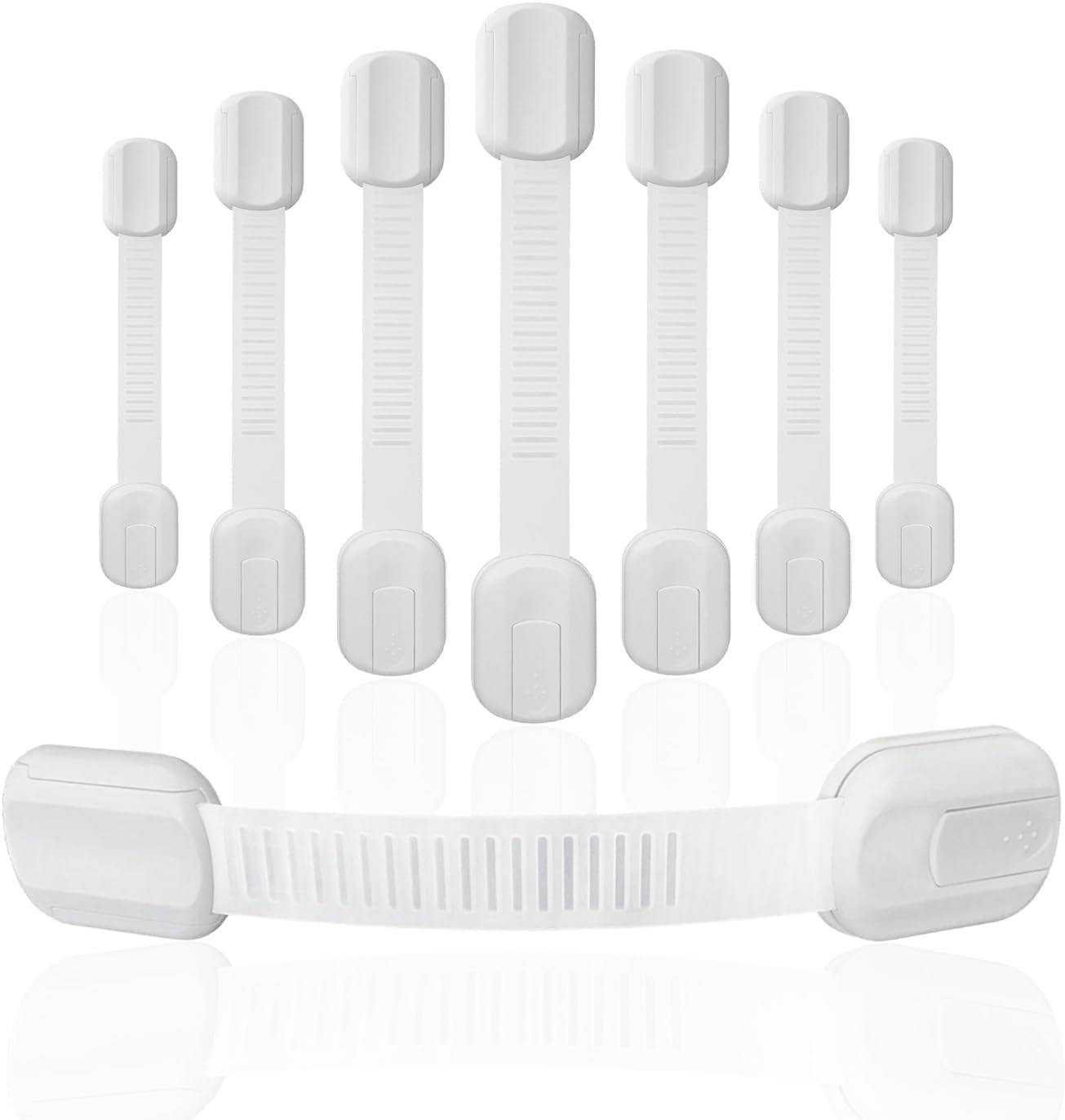 Baby Protection Belt Lock With 10 Pieces Suitable For Cabinet Drawers ...