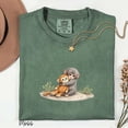 Baby Punch Monkey Cuddling Plushie Shirt Zoo Animal Tee - Walmart.com