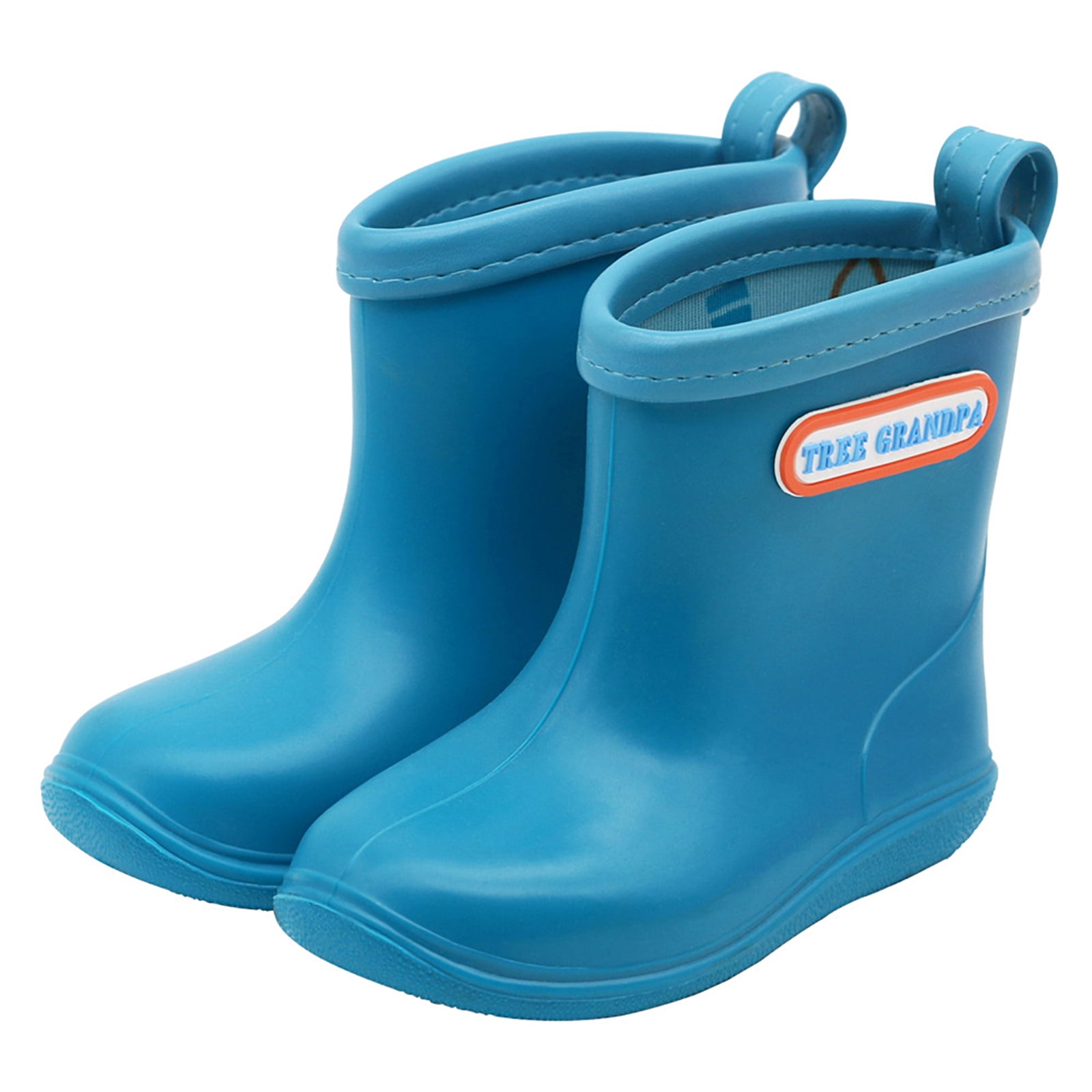 Baby Rain Boots Toddler Kids Waterproof Shoes Boys Girls Cute Play ...