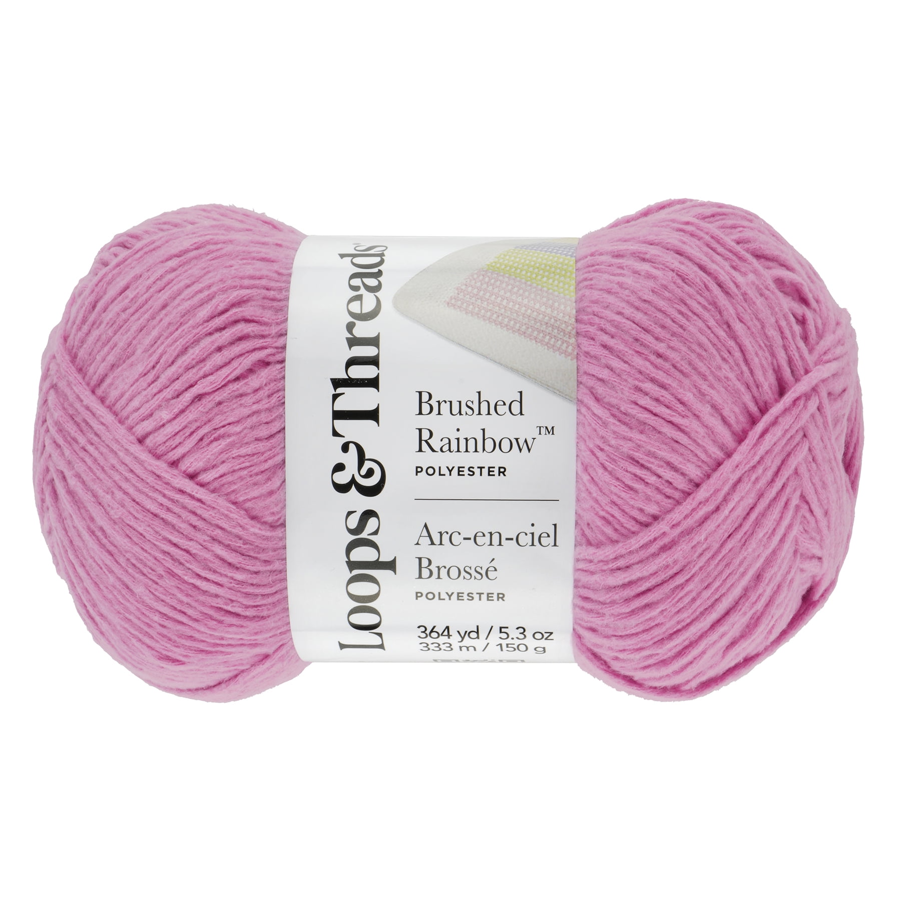 Baby Rainbow Yarn by Loops & Threads - Yarn for Knitting - Crochet ...