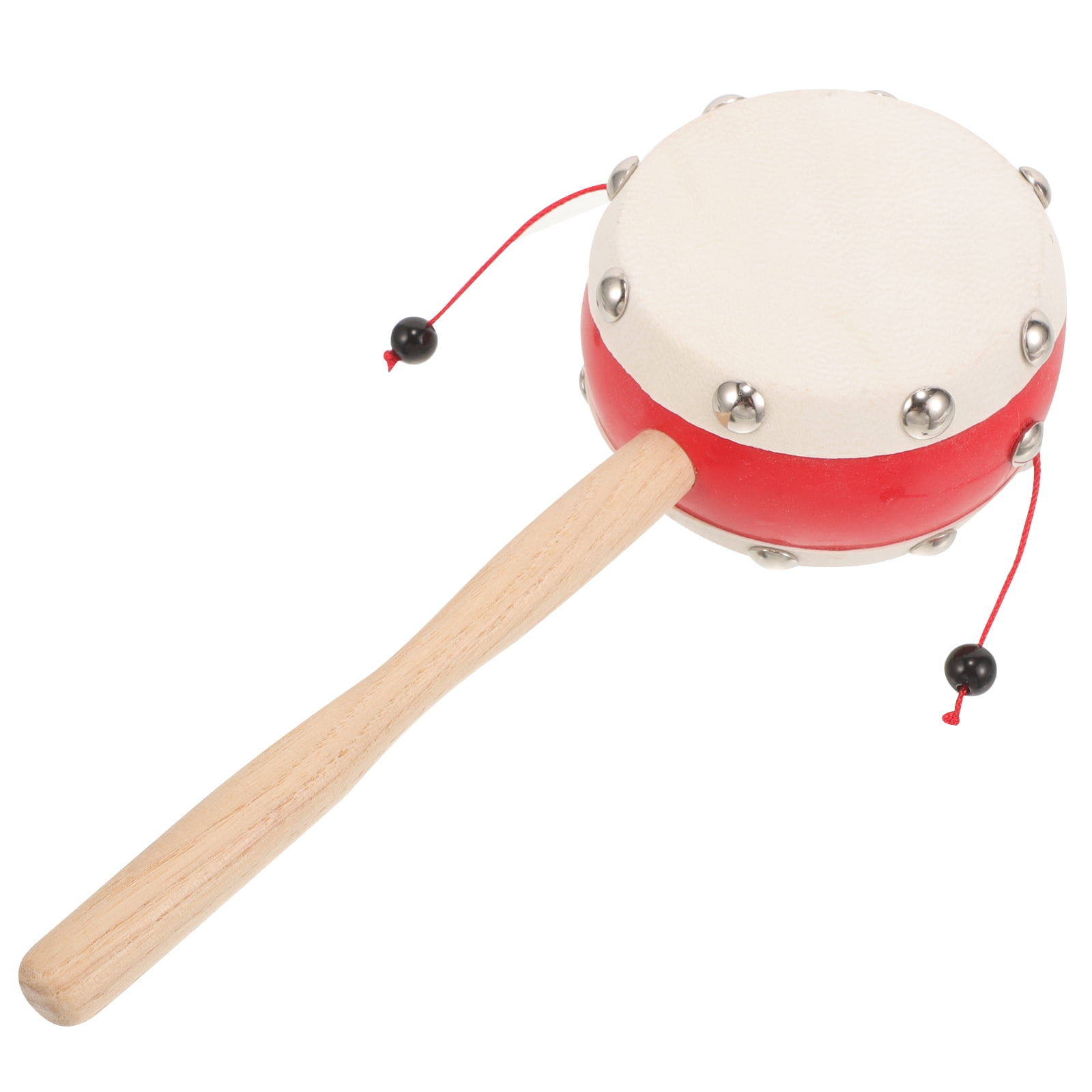 Baby Rattle Drum Shaking Toy Baby Musical Toy Traditional Percussion ...