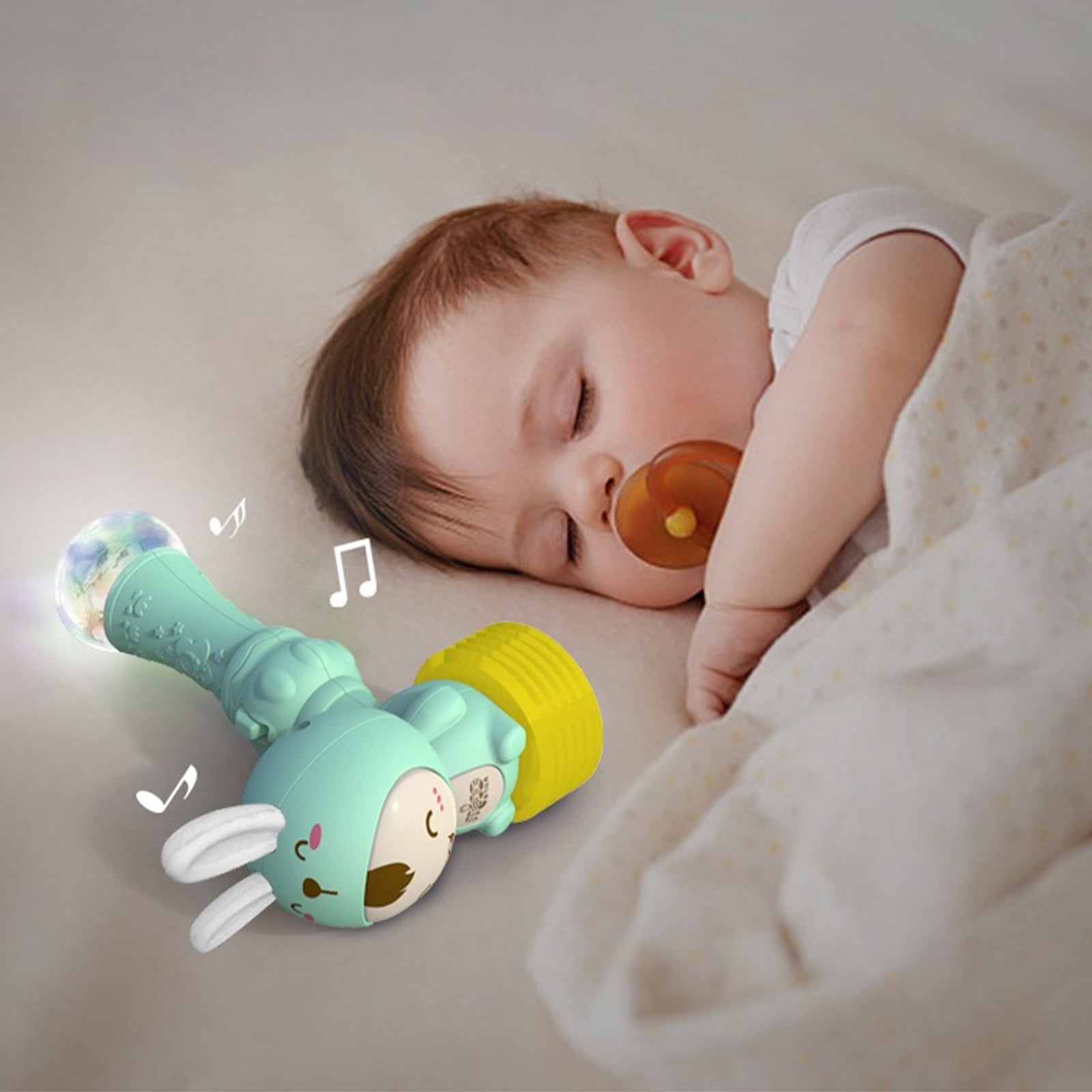 Baby Rattle Music Toy Light And Sounds Toy For Toddler Hand Rattle ...