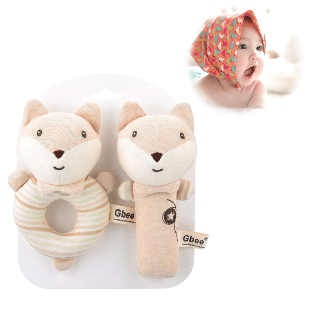 Baby Rattles 0-6 Months: Soft Rattles for Babies 0-6 Months Newborn ...