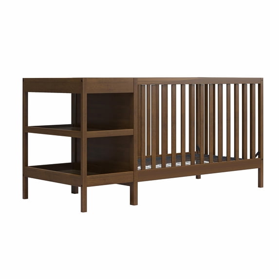 Baby Relax Ema 3-in-1 Convertible Crib & Changer Combo - Walmart.com