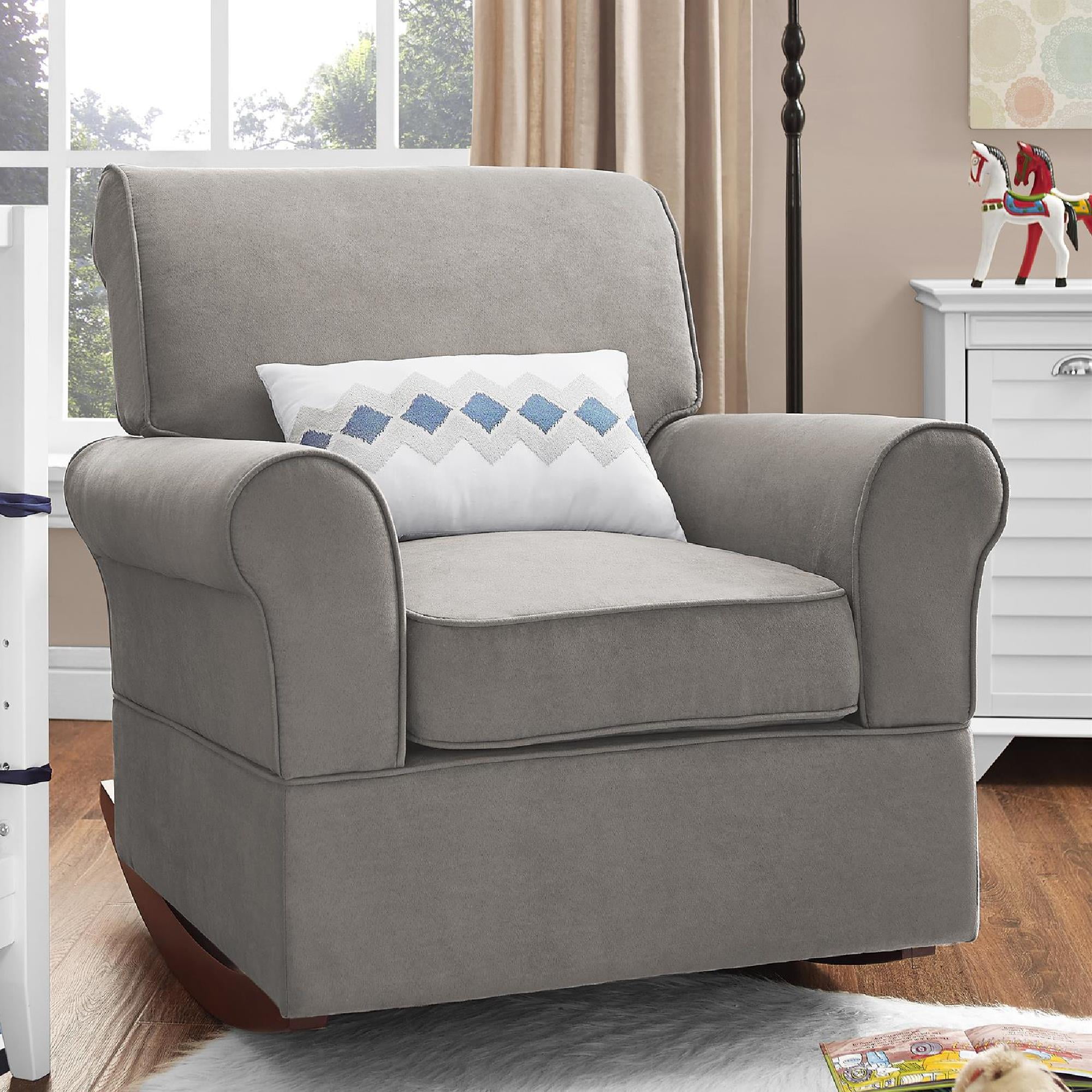 Baby Relax Mackenzie Rocker Chair, Living Room & Child's Nursery, Taupe ...