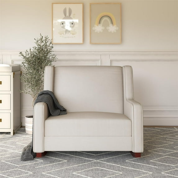 Baby Relax Hadley Upholstered Double Rocker Chair - Walmart.com