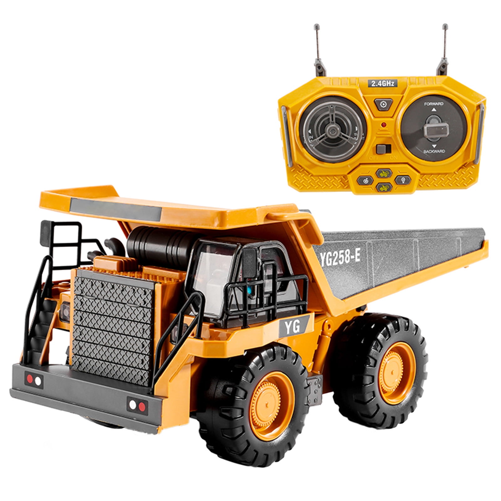 Baby Remote Control Toy Remote Control Dump Truck Toy For Kids 2.4Ghz ...