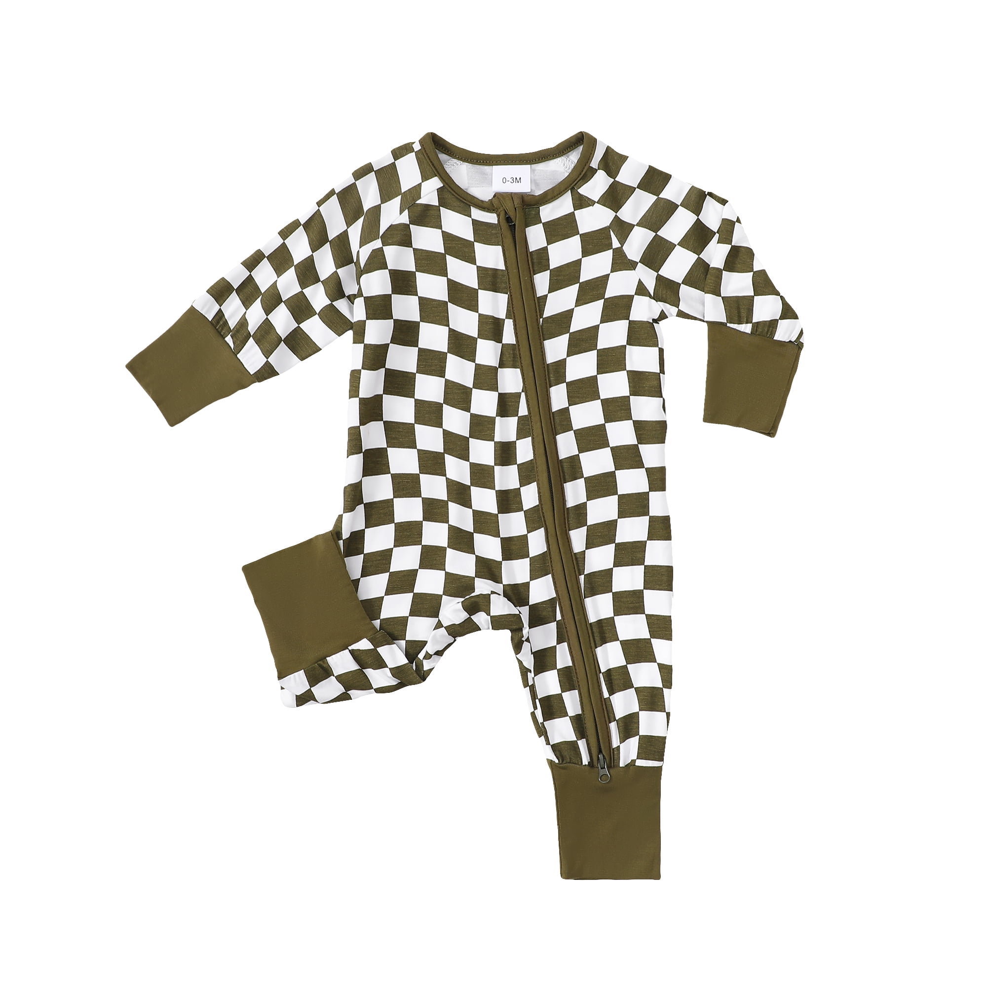 Baby Romper Bamboo Fiber Baby Boy Clothes Newborn Zipper Jumpsuit ...