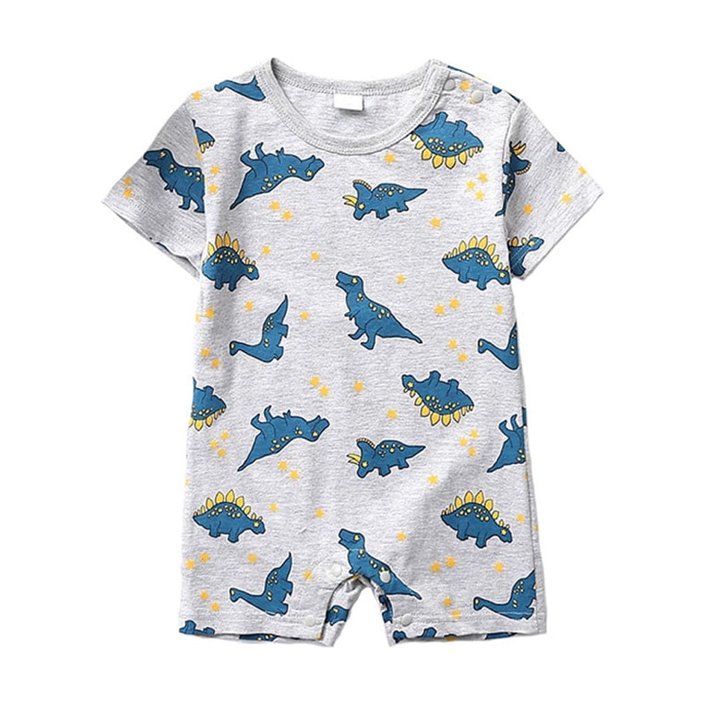 Baby Romper Clothes Girl Jumpsuit Boy Cartoon Dinosaur Boys &Jumpsuit ...