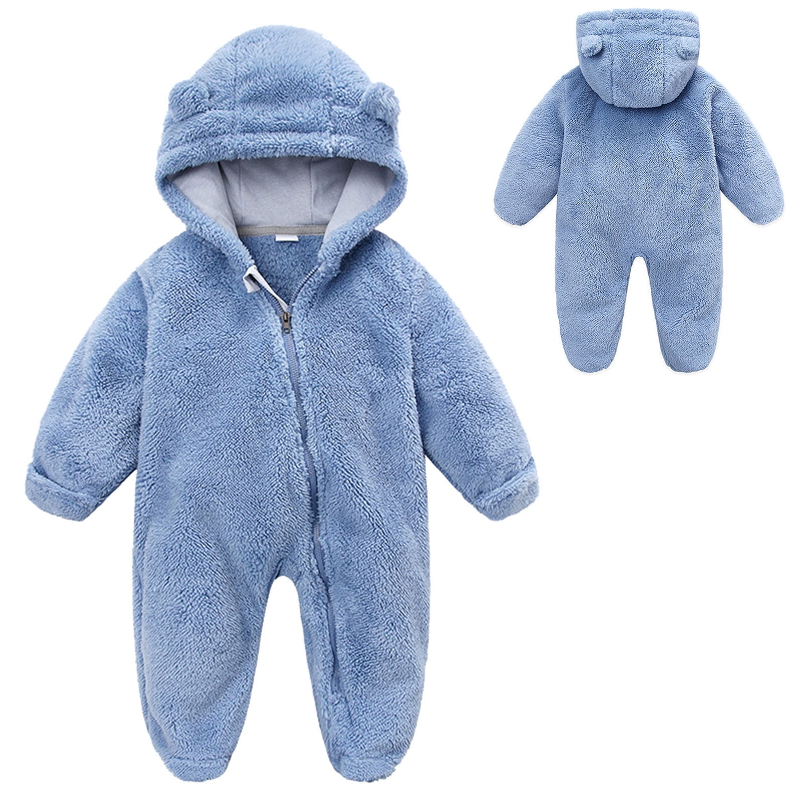 Baby Romper Cute Design Cartoon Animal Hooded Romper Outfits Cute ...