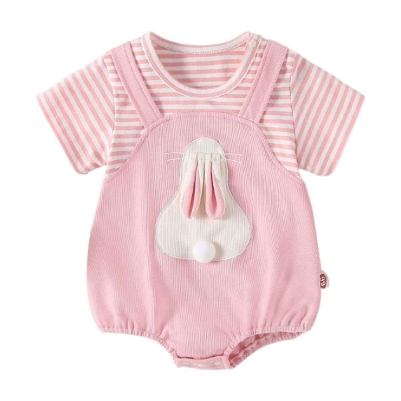 Baby Rompers Girl Infant Baby Boys Girls Easter Short Sleeve Cartoon ...