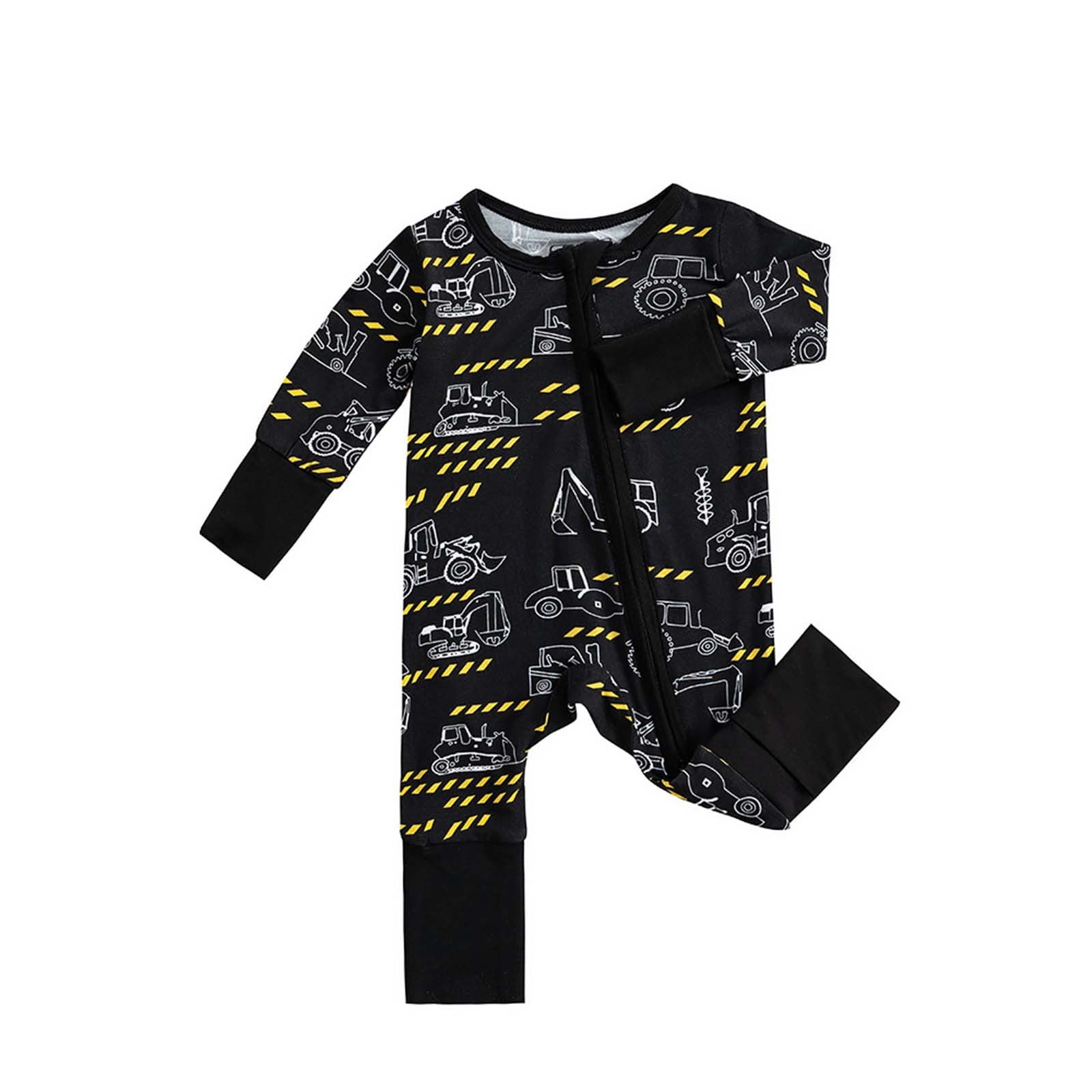Baby Rompers Girl Toddler Fall Winter One Piece Zip Up Jumpsuit Planet ...