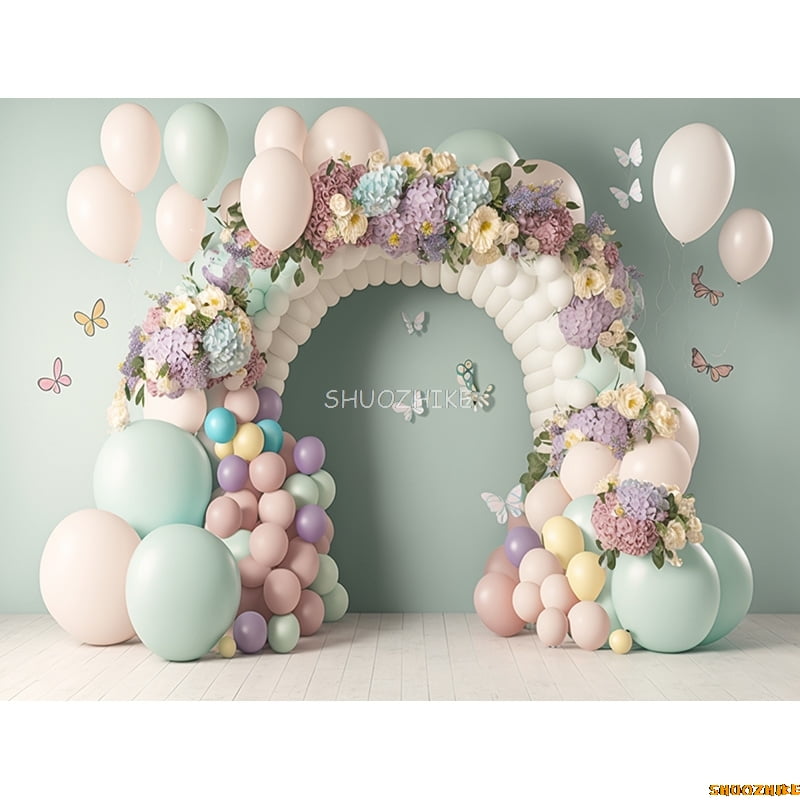 Baby Room Happy Birthday Photography Backdrops Props Newborn Party ...