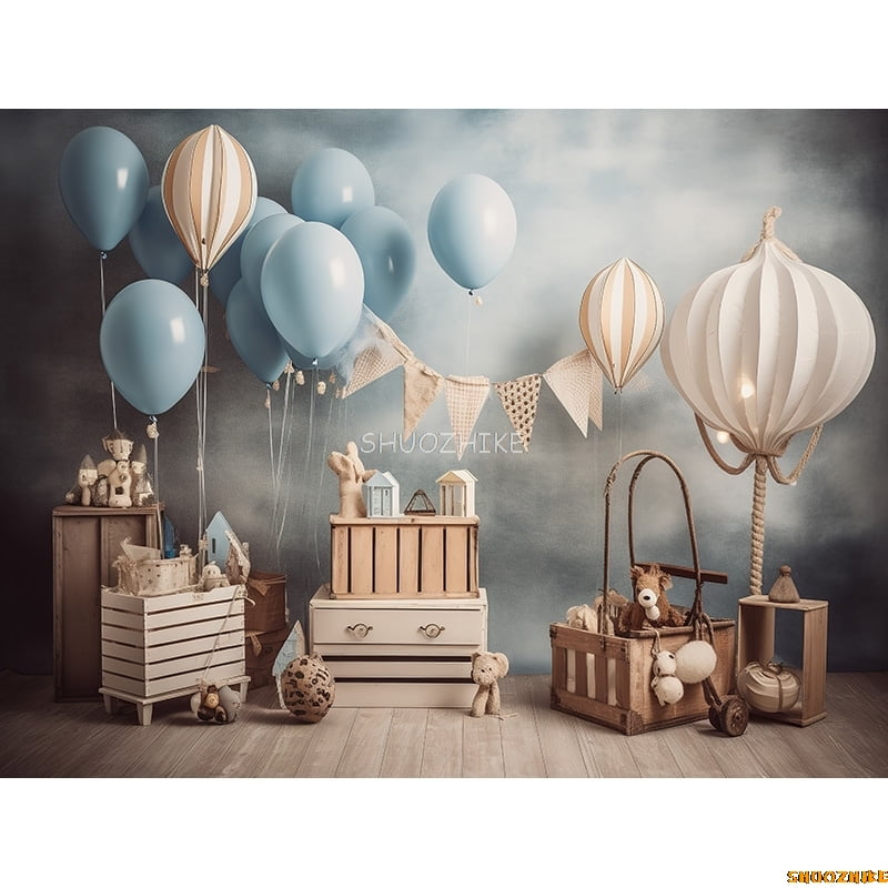 Baby Room Happy Birthday Photography Backdrops Props Newborn Party ...