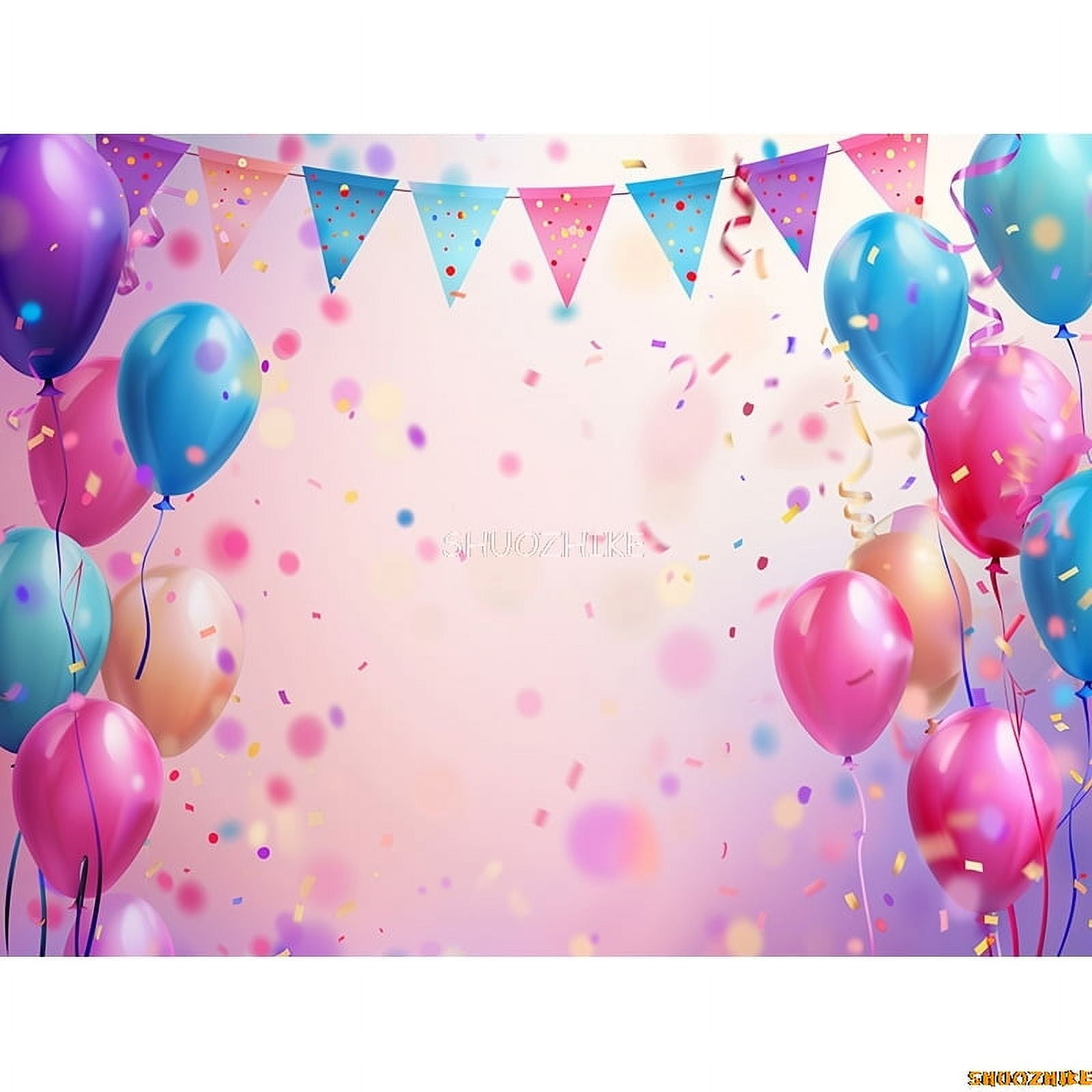 Baby Room Happy Birthday Photography Backdrops Props Newborn Party ...