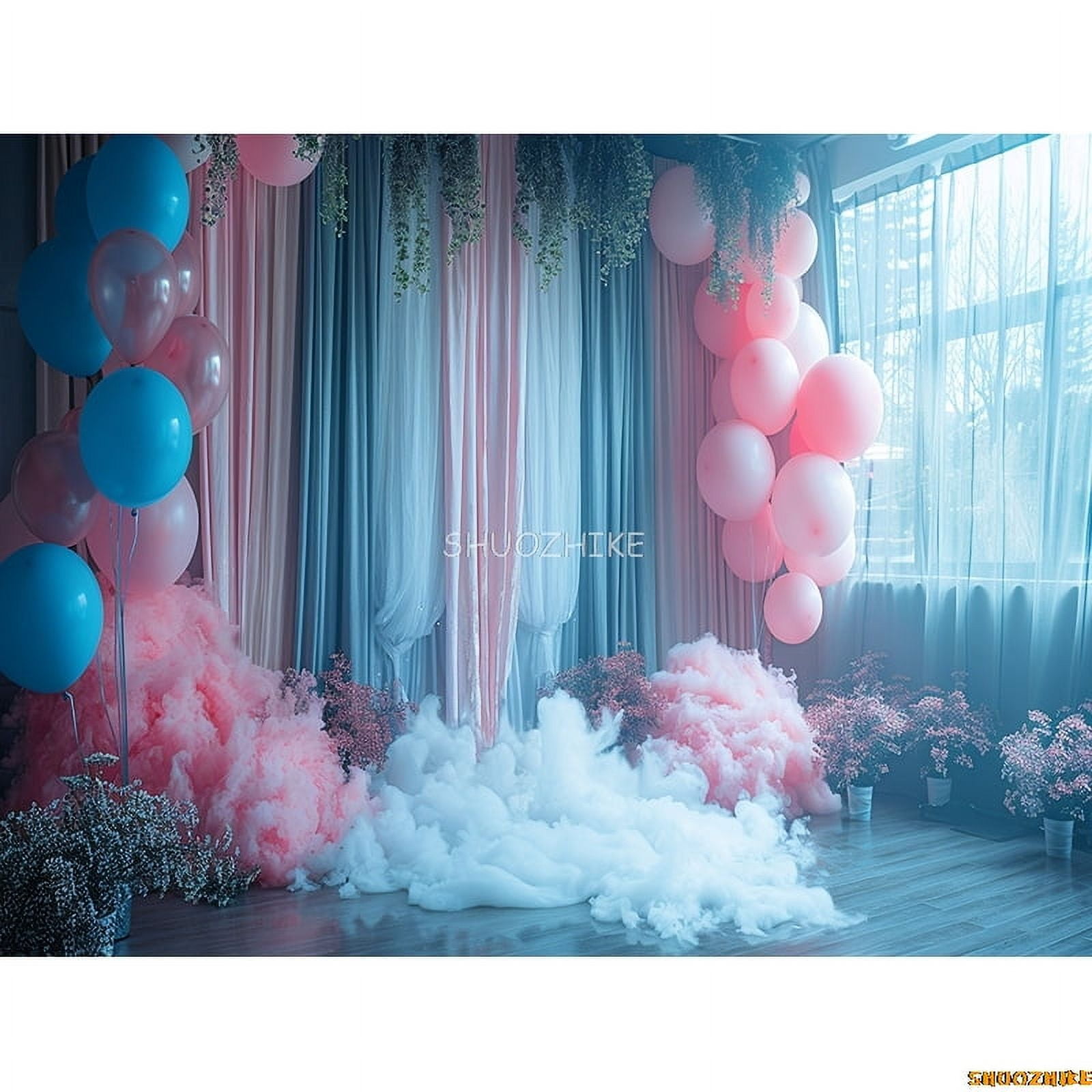 Baby Room Happy Birthday Photography Backdrops Props Newborn Party ...