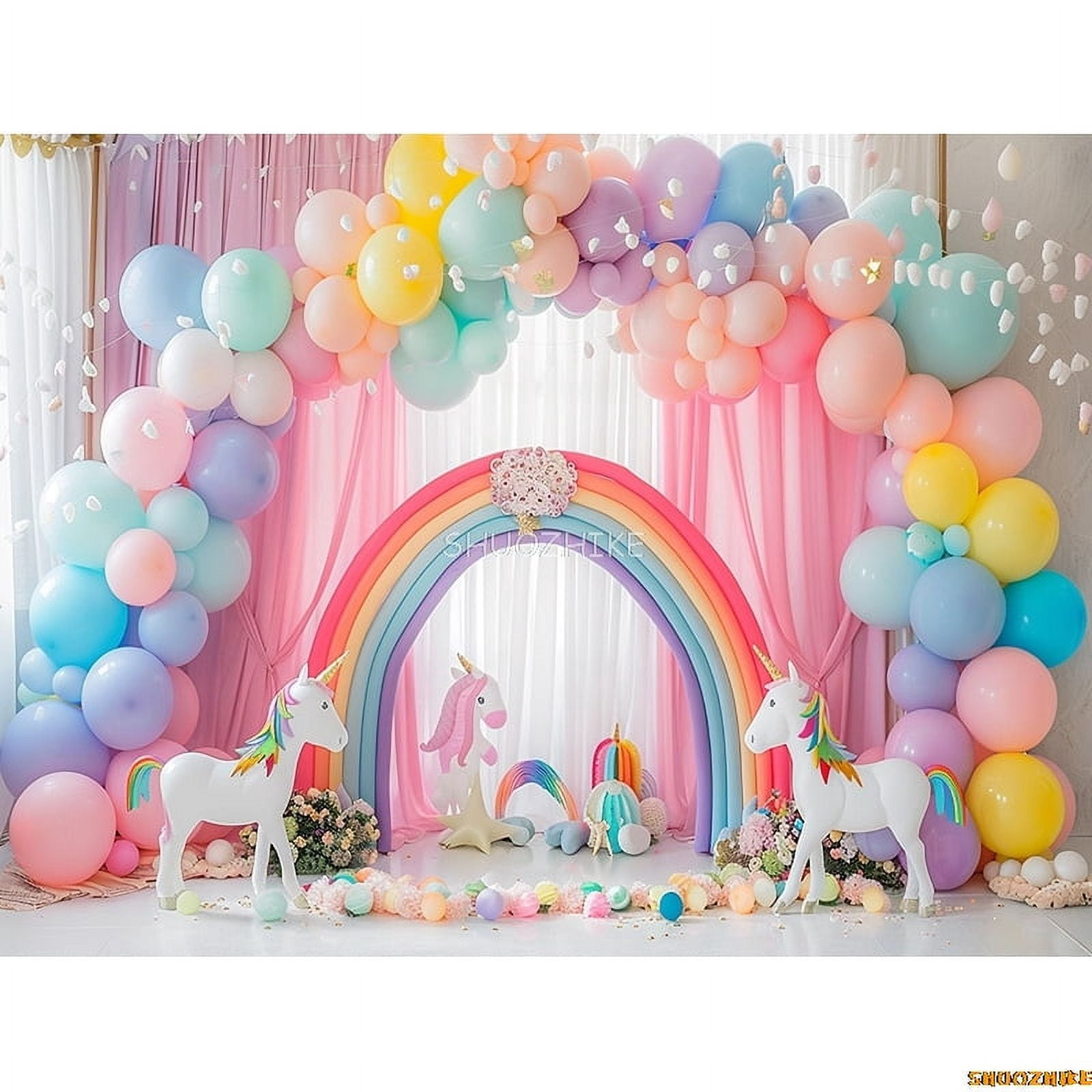 Baby Room Happy Birthday Photography Backdrops Props Newborn Party ...
