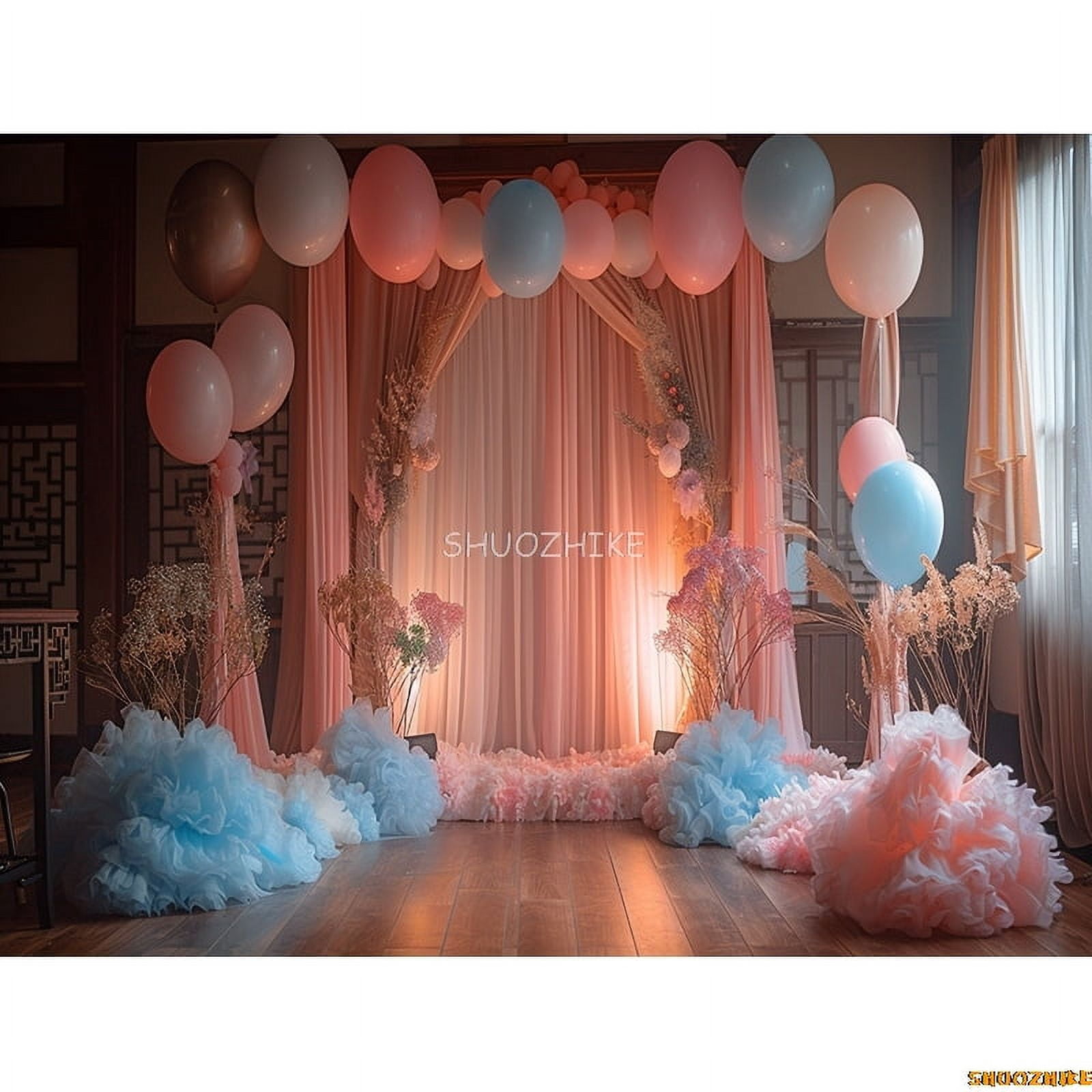 Baby Room Happy Birthday Photography Backdrops Props Newborn Party ...